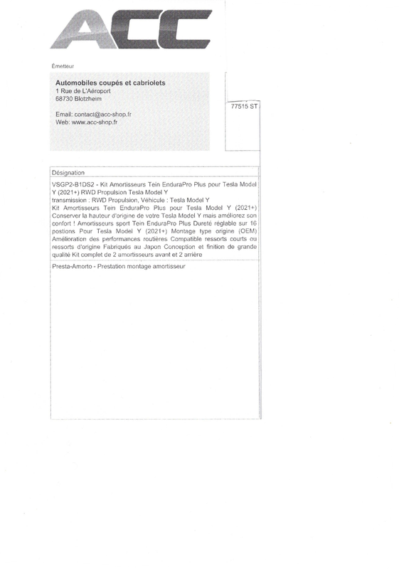 Devis ACC Shop muet — Postimages