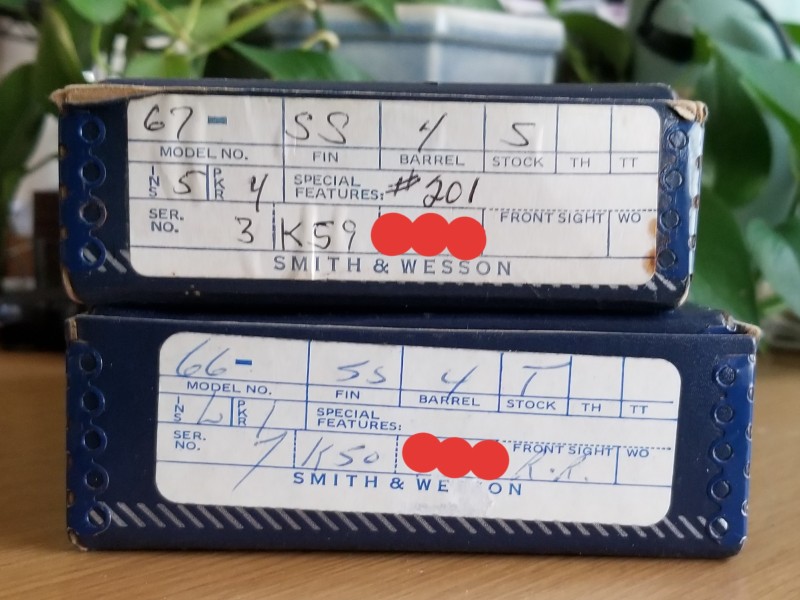 Box and Box Label, 27-2, 8 3/8" | Smith & Wesson Forum – The Community ...