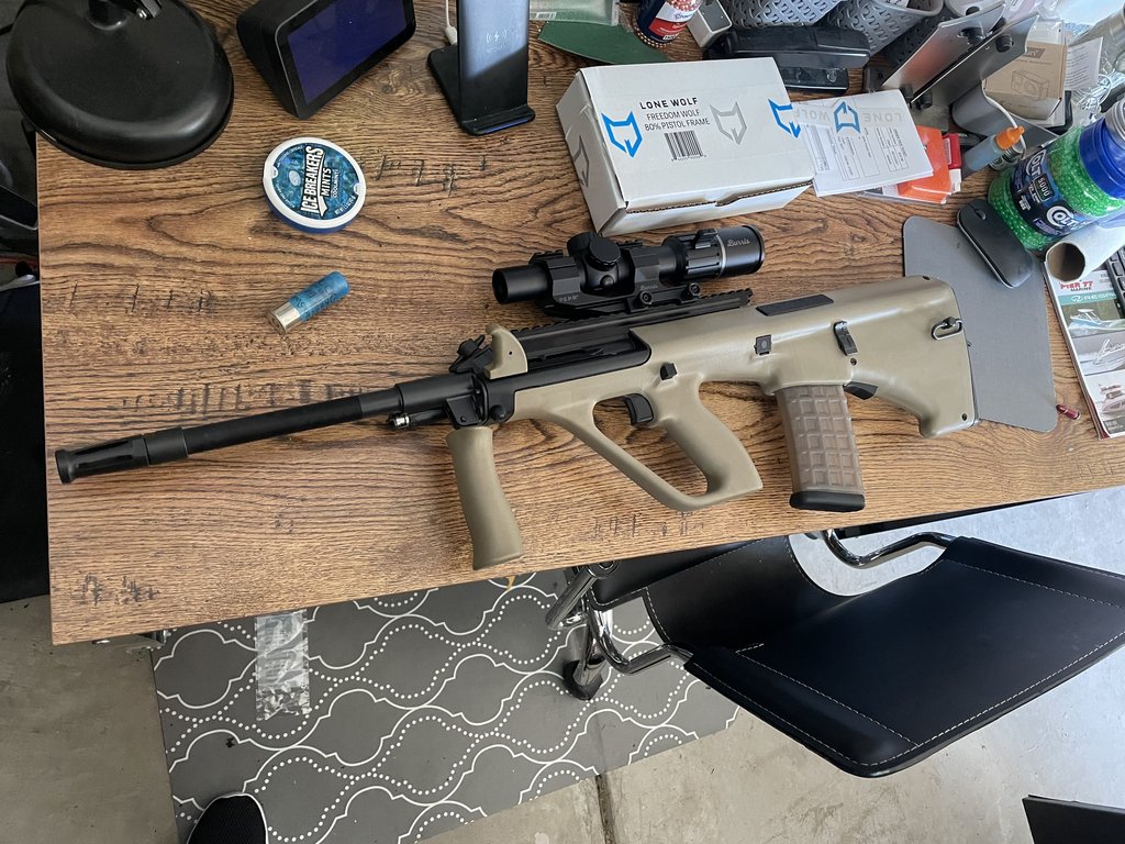 My 16” AUG didn’t come with a 16” barrel from the factory > Bullpup ...