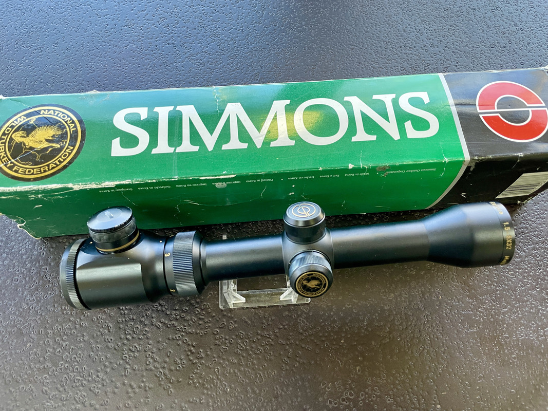 SIMMONS NWTF 1.5-5X32 ILLUMINATED PRO DIAMOND SCOPE - 24hourcampfire
