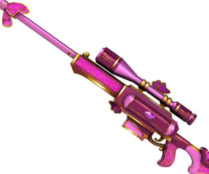 Pink Flutter Sniper sniper - MVSD Item value - 123Demands