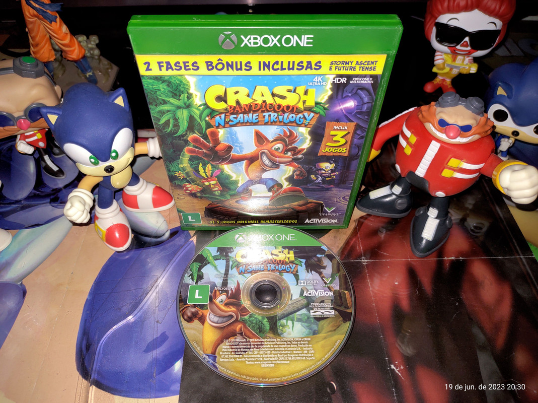 Crash Bandicoot N Sane Trilogy BR Xbox One — Postimages