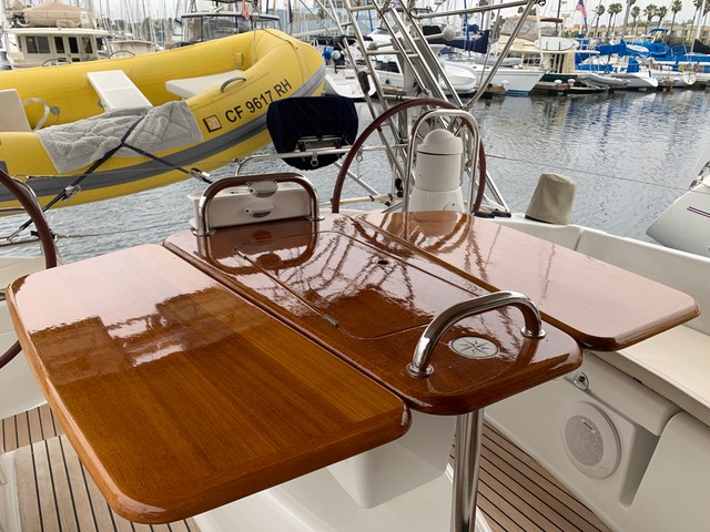 Custom Teak Yacht Tables