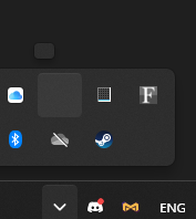 icon in my hidden taskbar with no thumbnail and no name? : r/techsupport