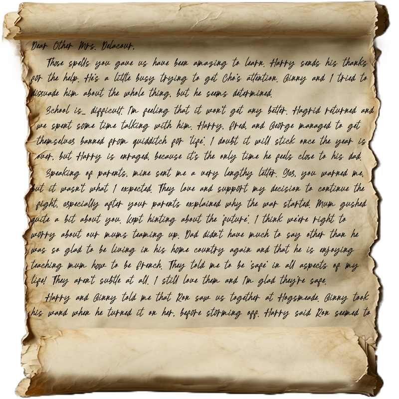 Accepting A Veela: The Story - Chapter 7 - seritha - Harry Potter - J ...