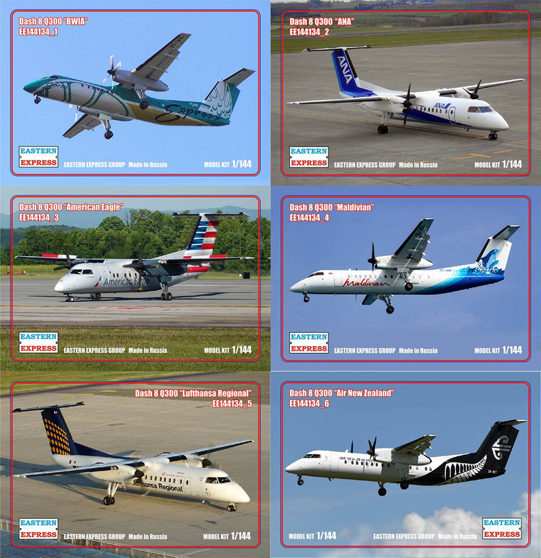 1/144 - de Havilland Canada DHC-8/Dash 8/Bombardier Q Series by Eastern ...