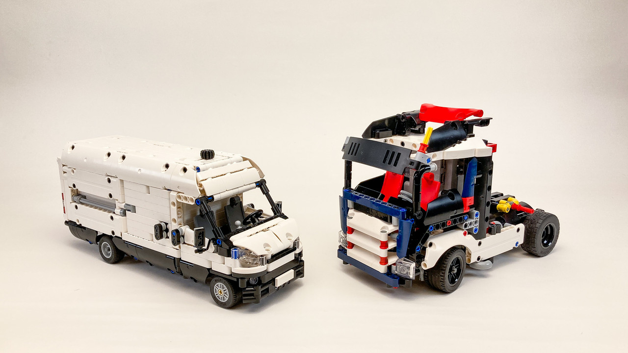 LEGO MOC IVECO Daily - Van by ufotografol | Rebrickable - Build with LEGO