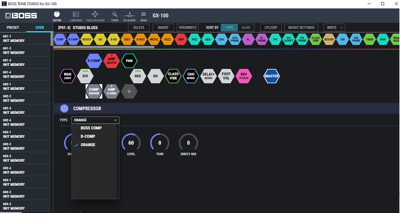 Boss Tone Studio FAQ