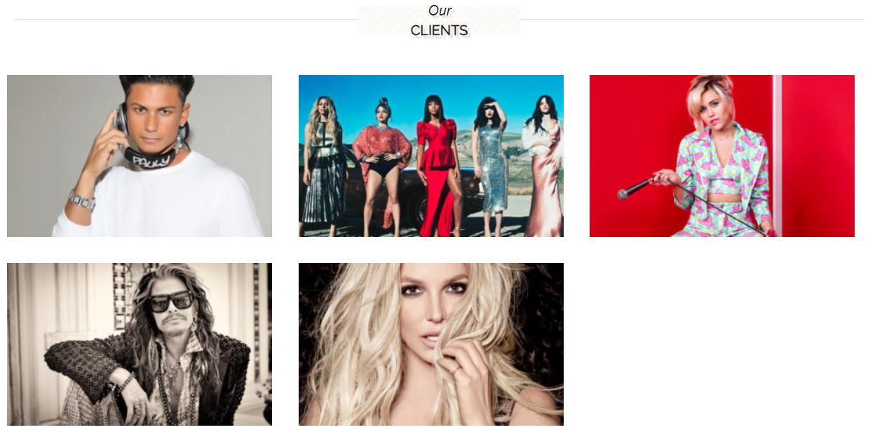 Britney Spears no longer listed on the website of Reign Deer ...