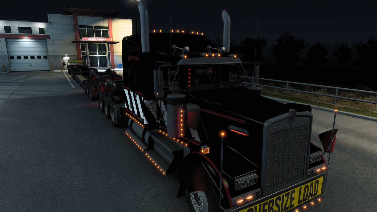[Kenworth W900 Tuning Pack] rear lightbars clipping - SCS Software