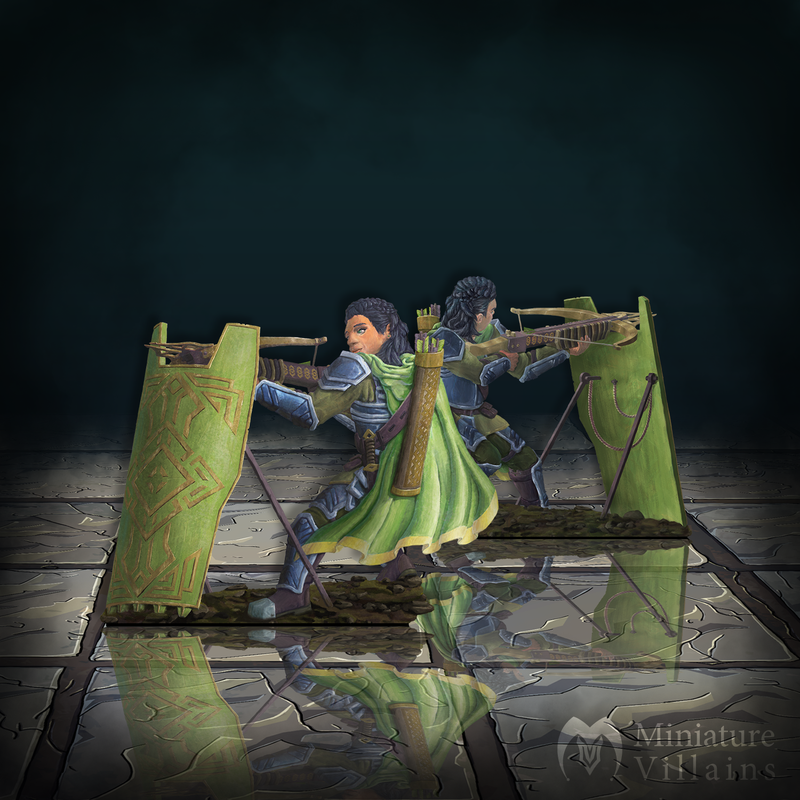 Humanoids dwarf f archer crossbow shield 001 mini post — Postimages
