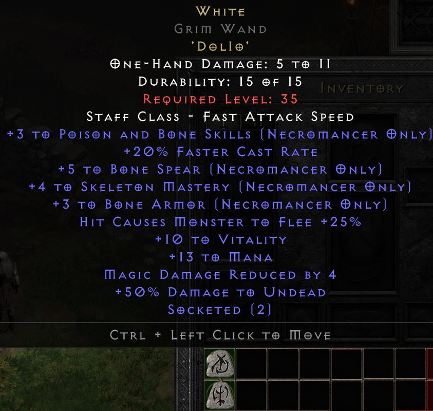 Iso 8 Bs White Wand - Topic - d2jsp