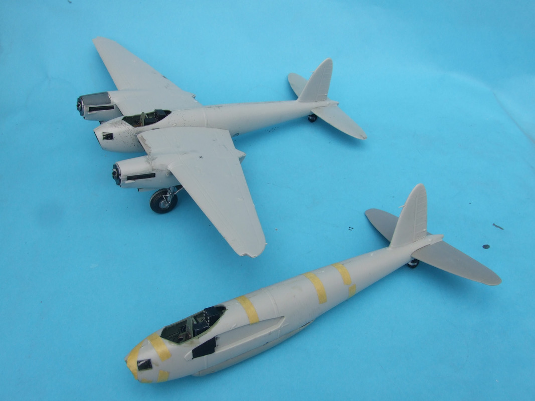 1/48th Airfix Mosquito PR.XVI & PR.34 - Work in Progress - Aircraft ...