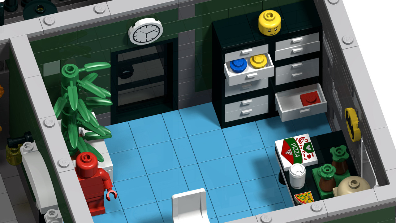 LEGO MOC Grocery Shop by M4rchino84 | Rebrickable - Build with LEGO