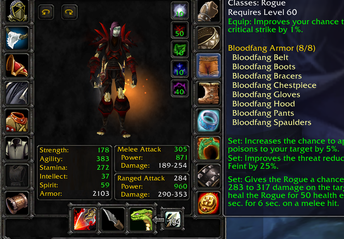 SOLD - High End Undead Rogue US [Full Tier 2,Perdi&Tooth+more] Bonus 60 ...