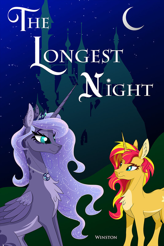 The Longest Night update - rear cover preview! - Fimfiction