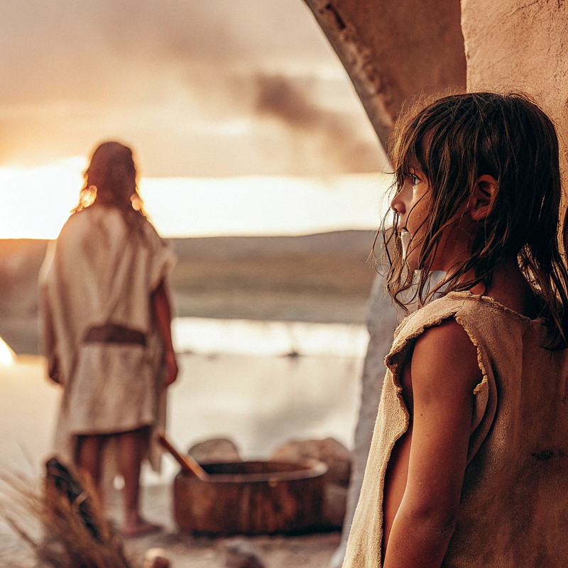 girl of the stone age at the 8000 bc pagan ritual (13) — Postimages