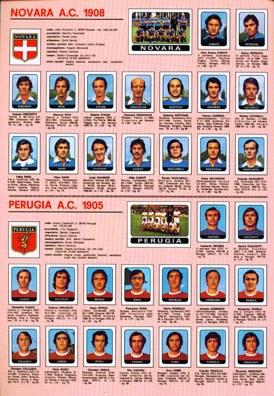 Album Panini Calciatori 1972 1973 48 — Postimages