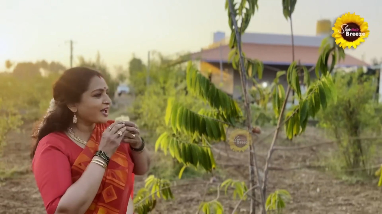 Matured Seetha open intentional navel show in orange saree mp4 snapshot 00 22 403 — Postimages