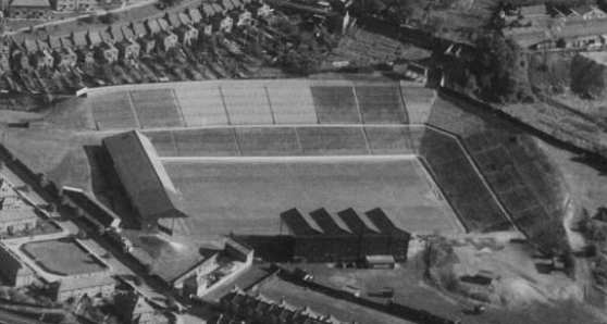 Picture of Charlton's ground They Valley when it was abandonded ...