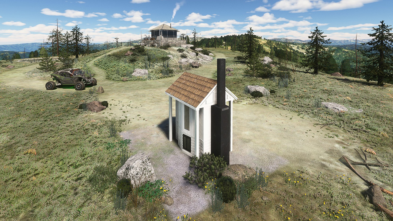 My visit to the Idaho Fire Lookouts - Community Screenshots - Orbx ...