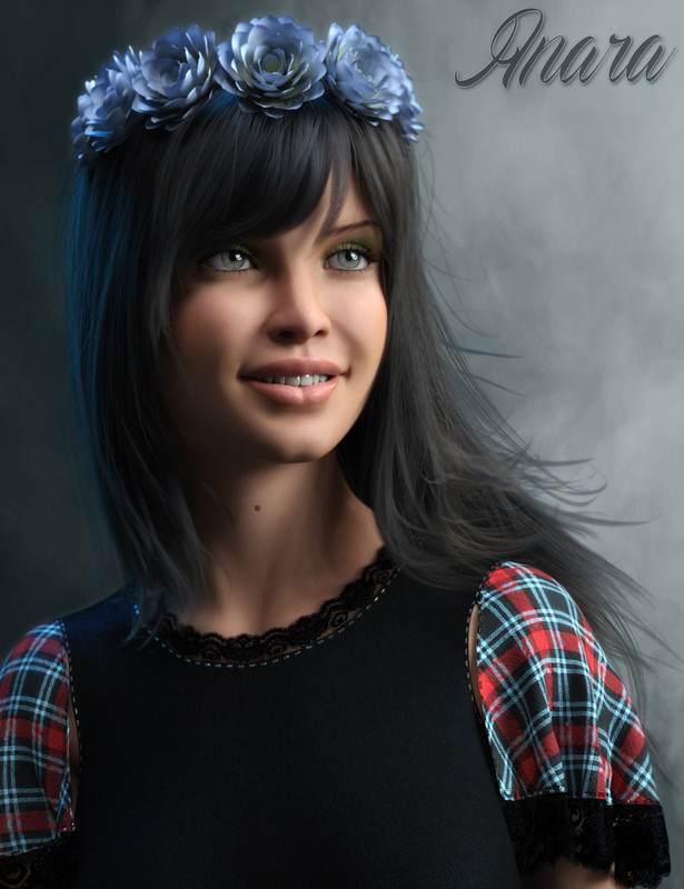 TDT-Anara For Genesis 8 Female - Free Daz 3D Models