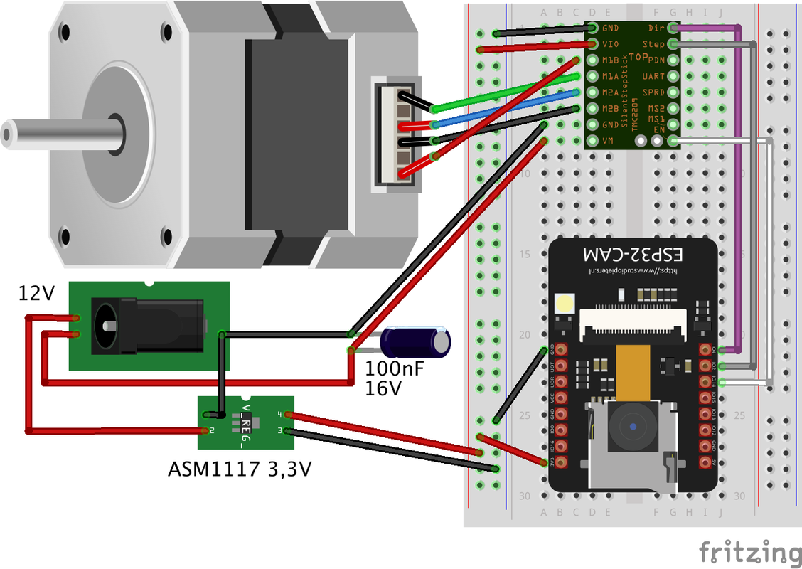 Using A Tmc2209 Silent Stepper Motor Driver With An Arduino 3803