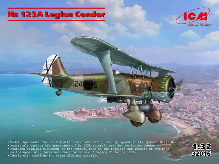 1/32 - Henschel Hs.123 by ICM - HS.123A & A-1 late released - The Rumourmonger - Britmodeller.com