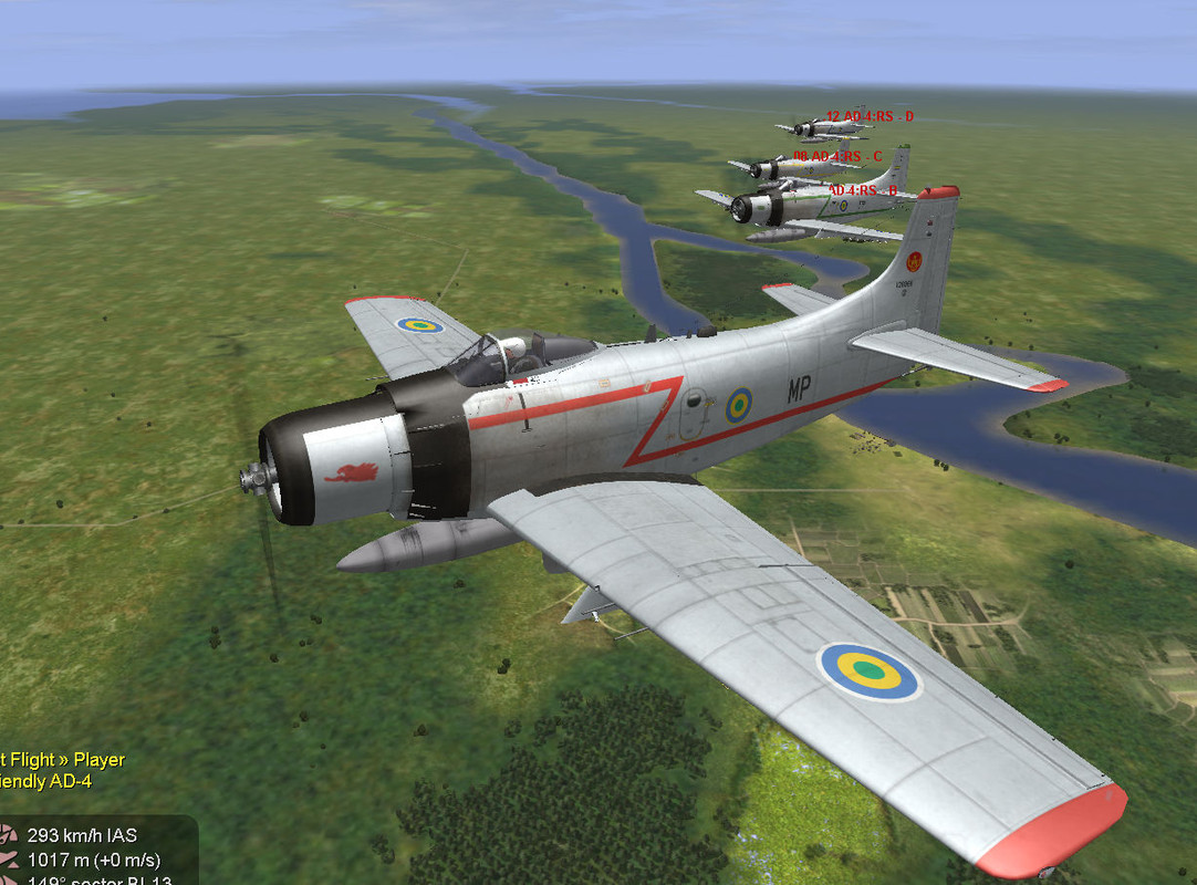 AD-4s in Africa and Cambodia