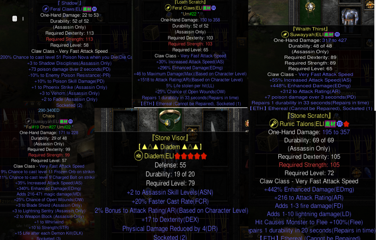 Nice Sin Claw Erep Fools Claw Chaos - Topic - d2jsp