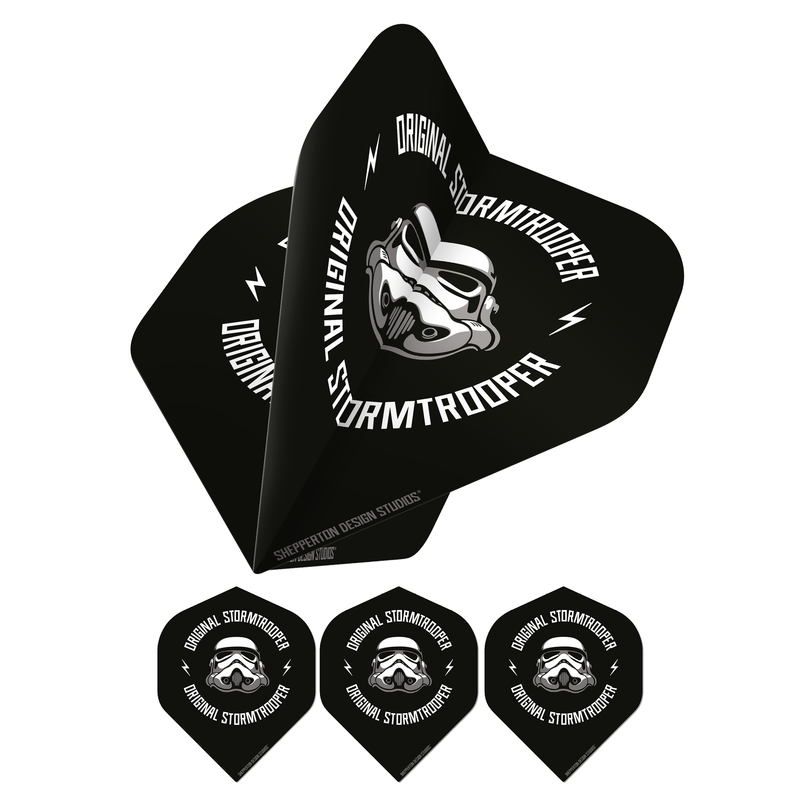 F4153 Original Storm Trooper Dart Flights 100 Micron No2 Std Storm ...