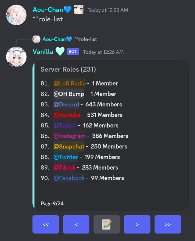 Server Roles List — Postimages