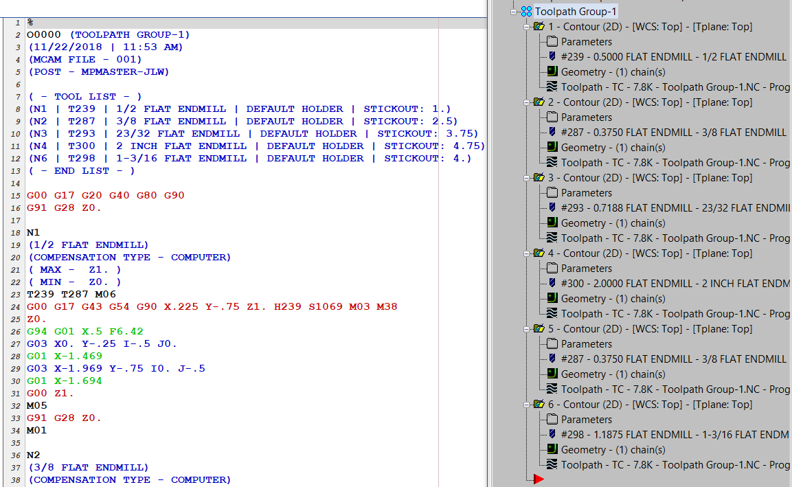 Null Tool Sequence Numbering Page 2 Post Processor Development 