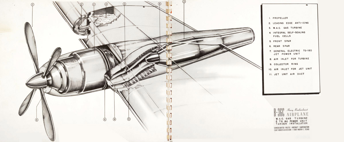 B-36C - The mixed-power Peacemaker that was almost built