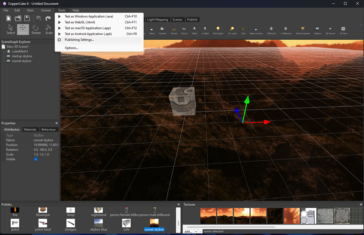 Download Ambiera CopperCube Professional 6.7.0 full