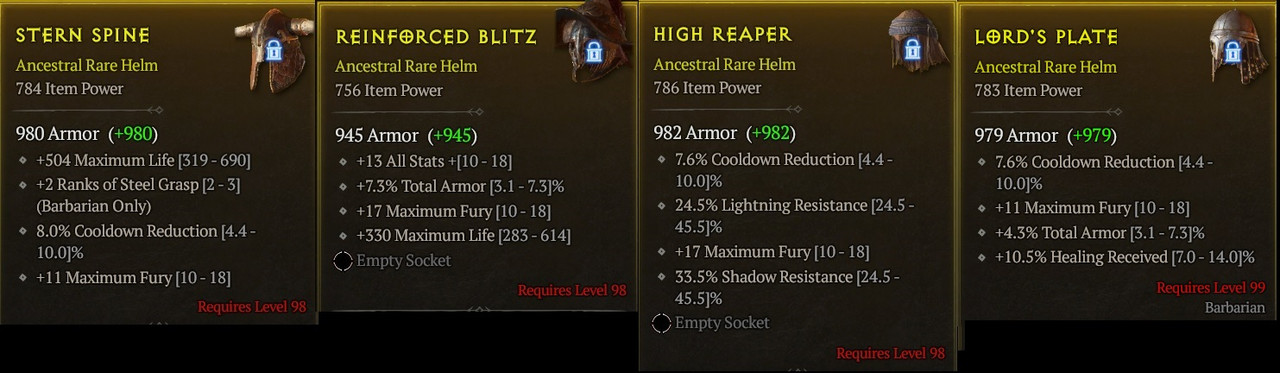 Barb Item Shop 1h-swords Helm Glove Boots Pants - Topic - d2jsp