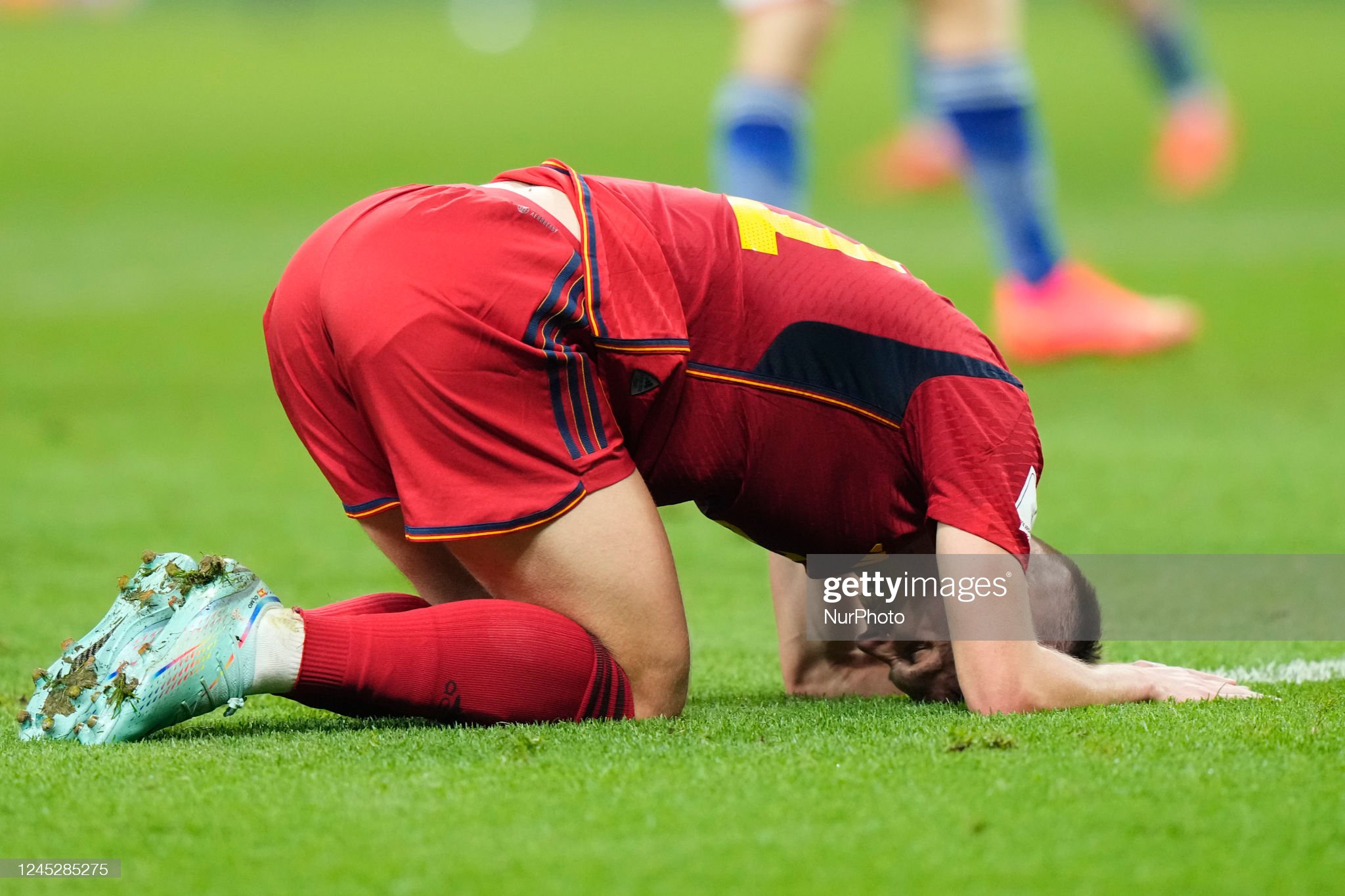 Footballers in underwear: DANI OLMO