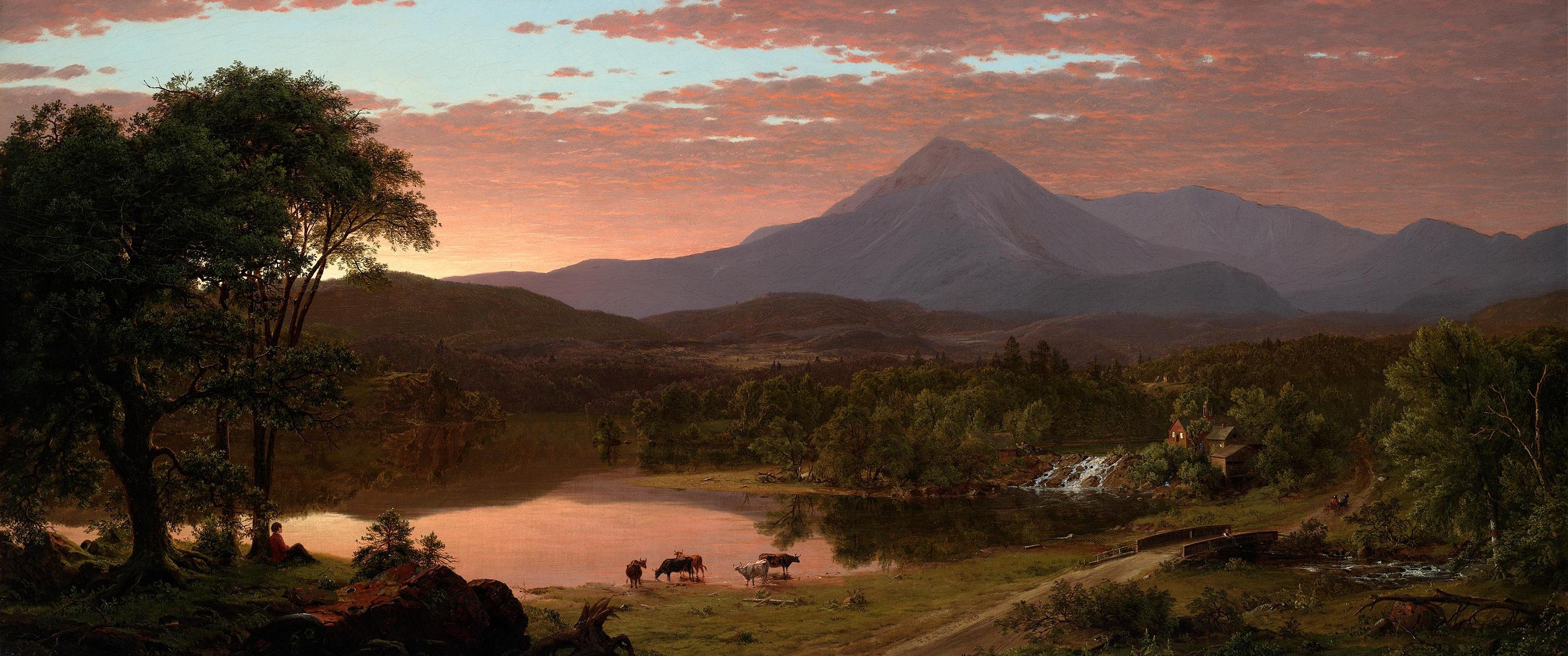 Frederic Edwin Church (1826–1900) Mt Ktaadn — Postimages