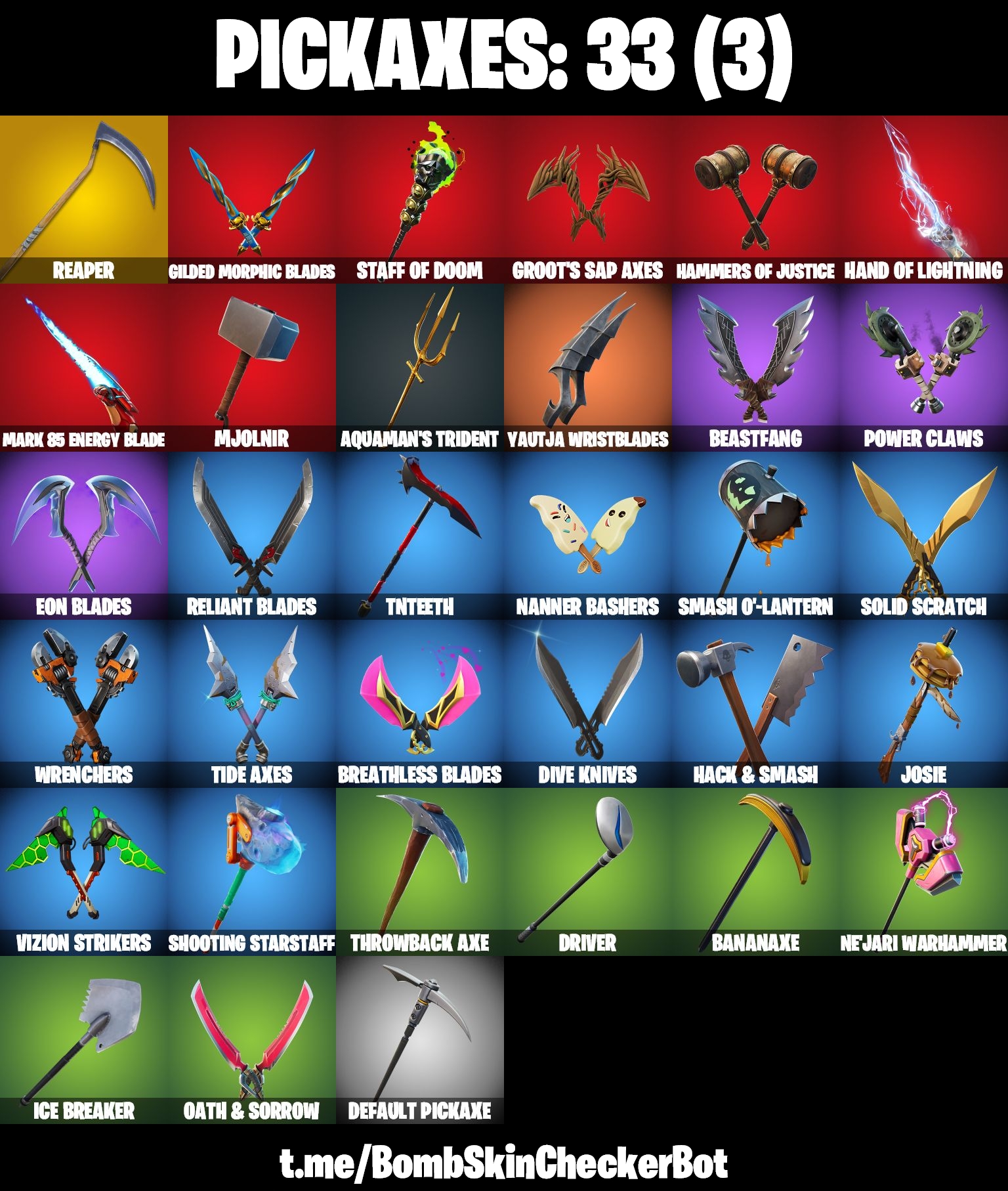Pickaxes — Postimages