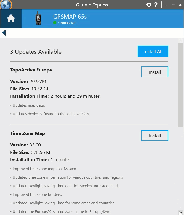 GPSMAP 65 — Postimages