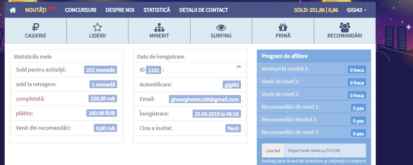 profil web mine — Postimages