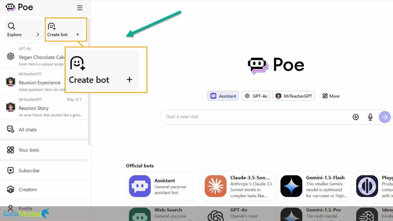 How to Use Poe AI – Unlock AI Power with RankMarket - RankMarket