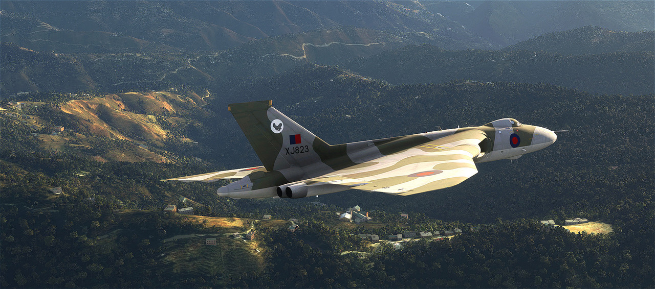 Avro Vulcan over the Himalayas - Community Screenshots - Orbx Community ...