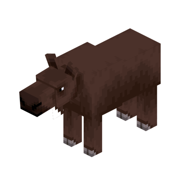 Bull & Cow Moose - Blockbench Custom Model | Medieval Unlimited Server