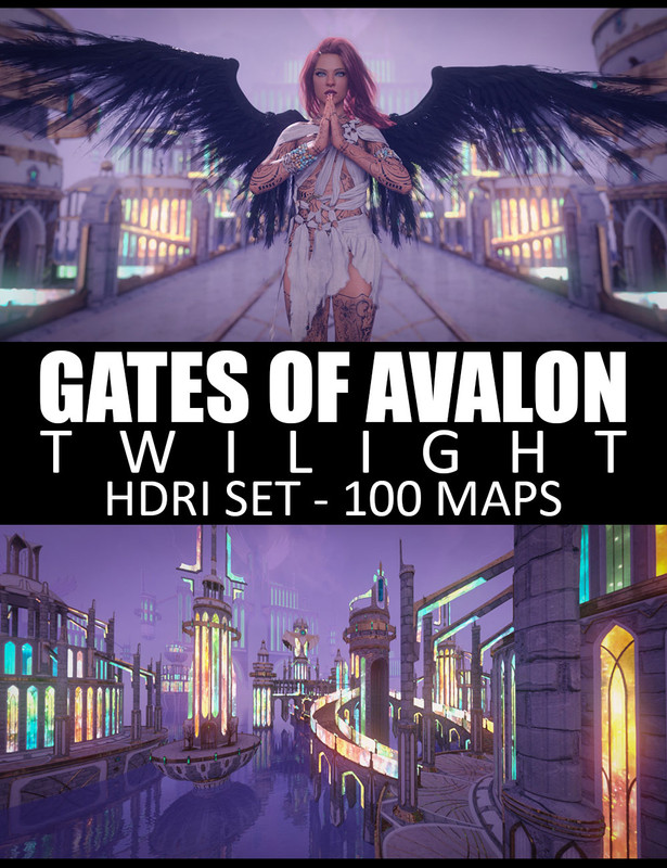 100 HDRIs Gates Of Avalon - Twilight (Update & New Links) 2025 - Free ...