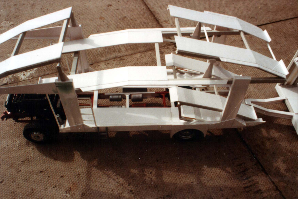 1/24th Car Transporter Built in the late 1980's - Work In Progress ...