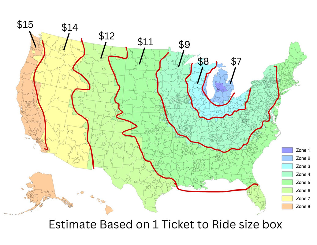 Shipping map (1) — Postimages