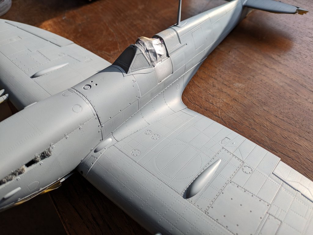 Airfix 1/24th scale Mk.IX Spitfire........March 2024. All done - Page ...