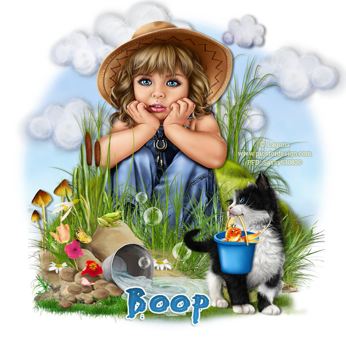 GOLDFISH KITTY Creek Boop Sassy — Postimages