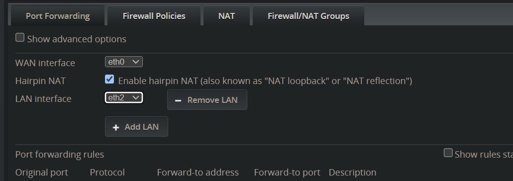 Port Forward with 4G failover : r/Ubiquiti